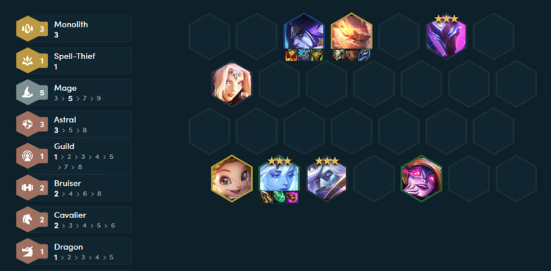 Đội Hình Pháp Sư Thượng Long Lux DTCL Mùa 7.5 | Máy Tính Đại Việt