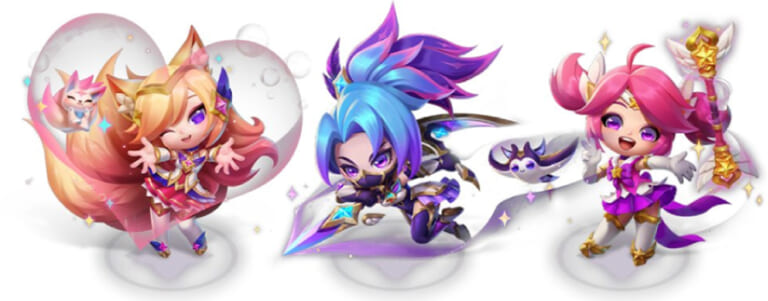 Linh Thú TFT Akali, Ahri Và Lux Vệ Binh Tinh Tú Chỉ Có Tại TFT Chinese ...